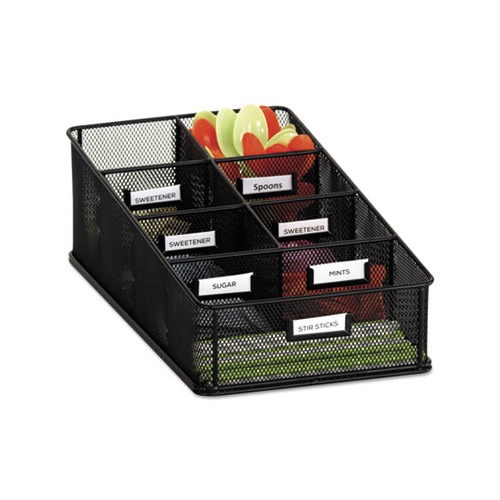 Safco Onyx Breakroom Organizers - SAF3291BL - Shoplet.com