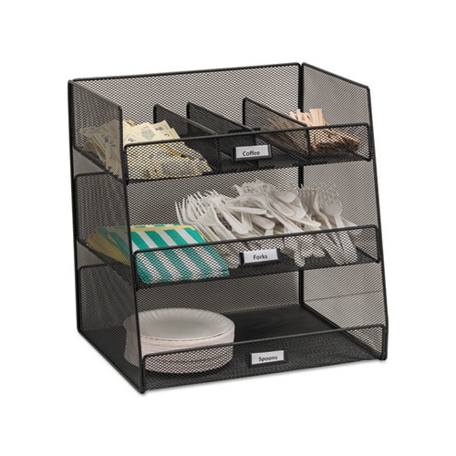 Safco Onyx Breakroom Organizers - SAF3293BL - Shoplet.com