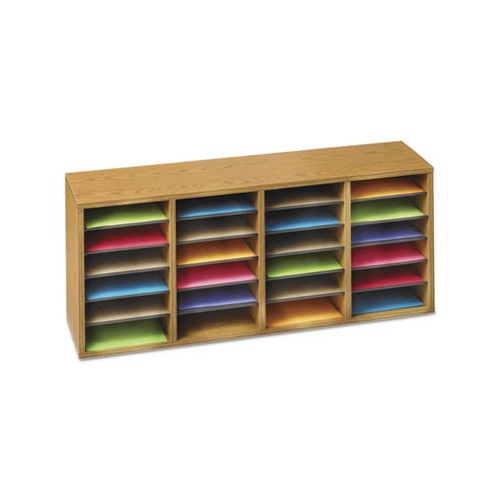 Safco Wood/Laminate Sorter - SAF9423MO - Shoplet.com