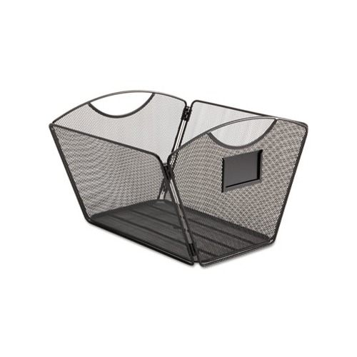 Safco Onyx Mesh Desktop Tub File - SAF2162BL - Shoplet.com