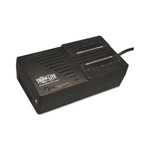 Tripp Lite AVR550U AVR Series UPS Battery Backup System, 8 Outlets, 550 ...