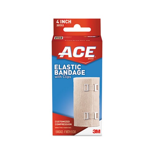 ACE FASTENER Elastic Bandage with E-Z Clips - MMM207313 - Shoplet.com