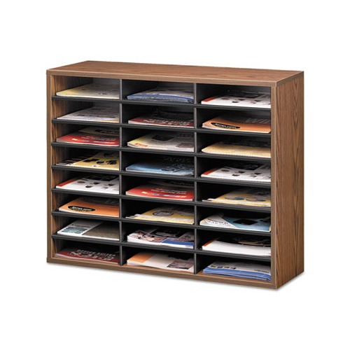 Fellowes Literature Organizer, 24 Letter Sections, 29 x 11 7/8 x 23 7/ ...