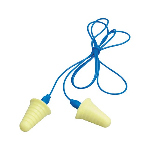 3M Personal Safety Division E-A-R Push-Ins w/Grip Ring Foam Earplugs ...