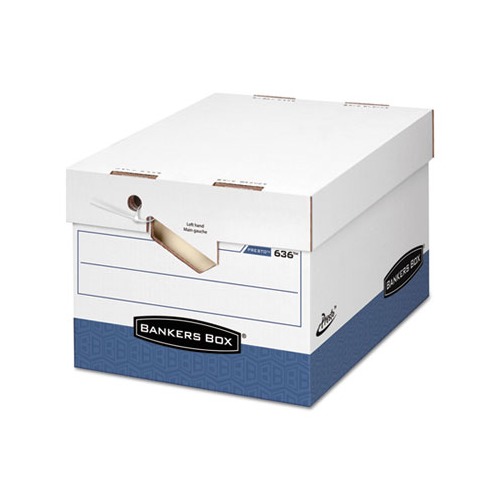 Bankers Box PRESTO Ergonomic Design Storage Boxes - FEL0063601 ...