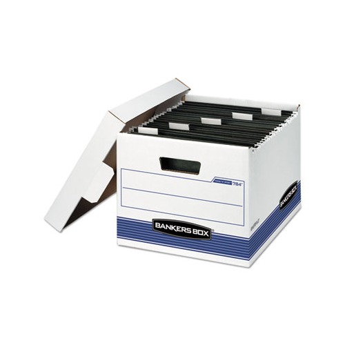 Bankers Box HANG'N'STOR Medium-Duty Storage Boxes - FEL00784 - Shoplet.com