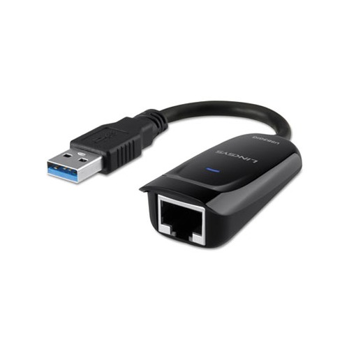 Linksys USB 3.0 to Gigabit Ethernet Adapter - LNKUSB3GIG - Shoplet.com