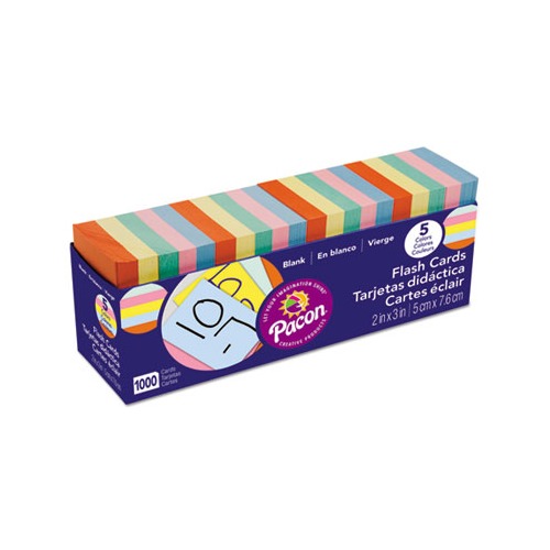Pacon Blank Flash Card Dispenser Boxes - PAC74170 - Shoplet.com
