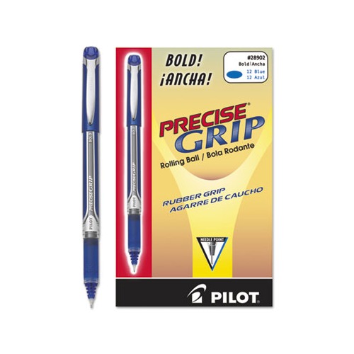 Pilot Precise Grip Stick Roller Ball Pen - PIL28902 - Shoplet.com