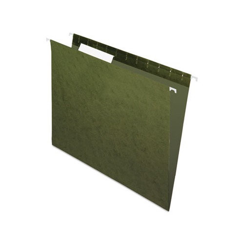 Pendaflex Standard Green Hanging Folders - PFX81601 - Shoplet.com