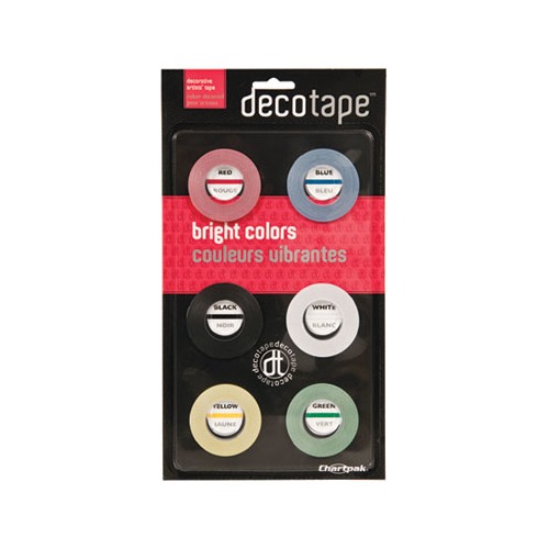 Chartpak Deco Bright Decorative Tape - CHADEC001 - Shoplet.com