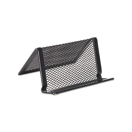 Universal Mesh Metal Business Card Holder - UNV20005 - Shoplet.com