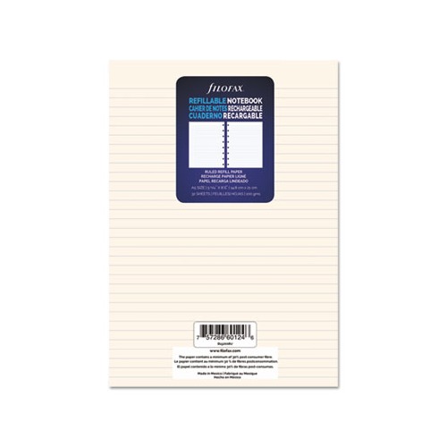 Filofax Notebook Refills - REDB152008U - Shoplet.com