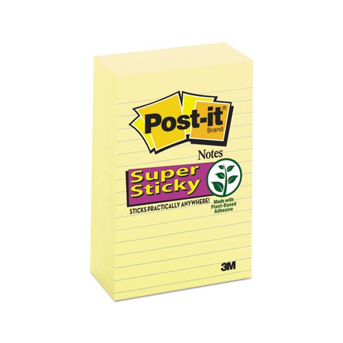 Post-it Canary Yellow Note Pads - MMM6605SSCY - Shoplet.com