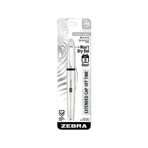 Zebra PM-701 Permanent Marker - ZEB65111 - Shoplet.com