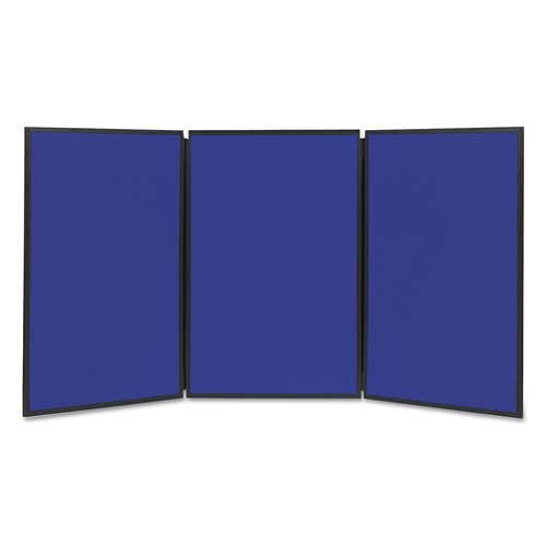 Quartet Show-It Three-Panel Display System - QRTSB93513Q - Shoplet.com