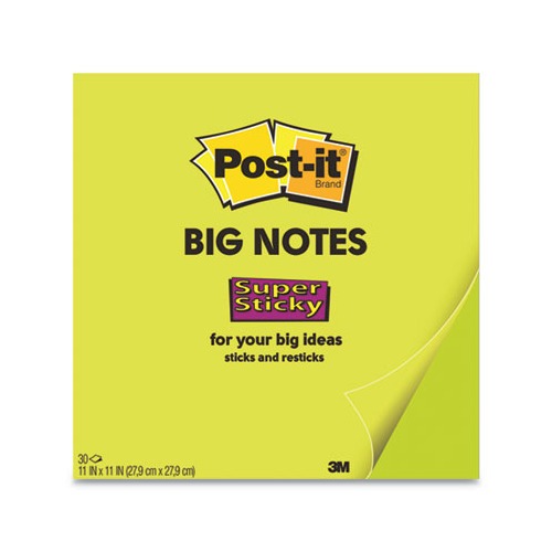 Post-it Big Notes 11 x 11 - MMMBN11G - Shoplet.com