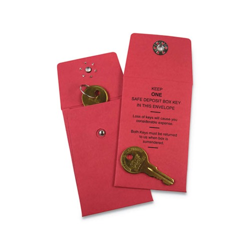 MMF Snap-Lock Vault Key Envelopes - MMF270029407 - Shoplet.com