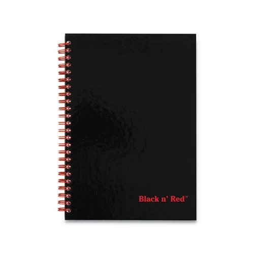 Black N' Red Hardcover Twinwire Notebooks - JDK400110532 - Shoplet.com
