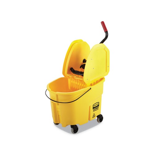 Rubbermaid WaveBrake 2.0 Bucket/Wringer Combos - RCPFG757788YEL ...