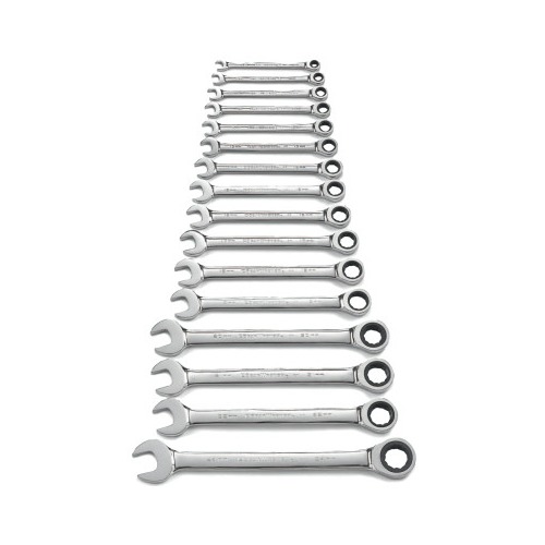 Apex Tool Group GEARWRENCH 16 Pc. Combination Ratcheting Wrench Sets ...