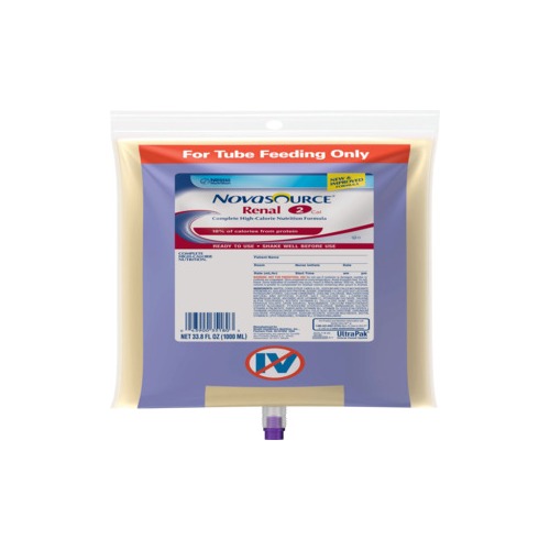 Nestle Novasource Renal Nutritional Support SpikeRight 1000mL ...