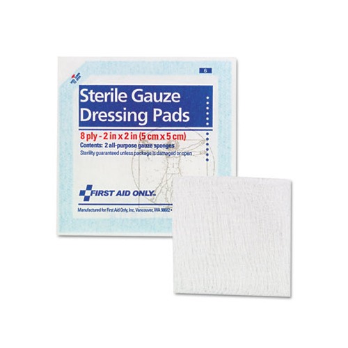 FIRST AID ONLY, INC. SmartCompliance Gauze Pads - FAOFAE5000 - Shoplet.com