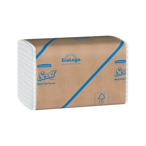 KIMBERLY CLARK Scott Folded Paper Towels - 1804, 16 per case - 412 ...