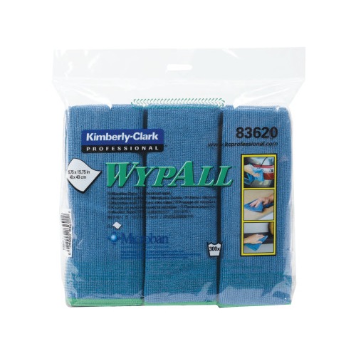 Kimberly-Clark Professional WypAll Microfiber Cloths - 83620 - 412 ...