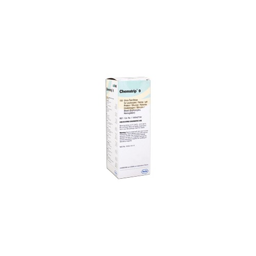 Roche Diagnostics Corporation Chemstrip 9 Urine Reagent Test Strip (100 ...