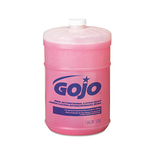 Gojo Thick Pink Antimicrobial Lotion Soap - GOJ1845 - Shoplet.com