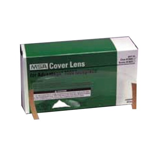 MSA Full Facepiece Respirator Cover Lenses - 456975, 25 per package ...