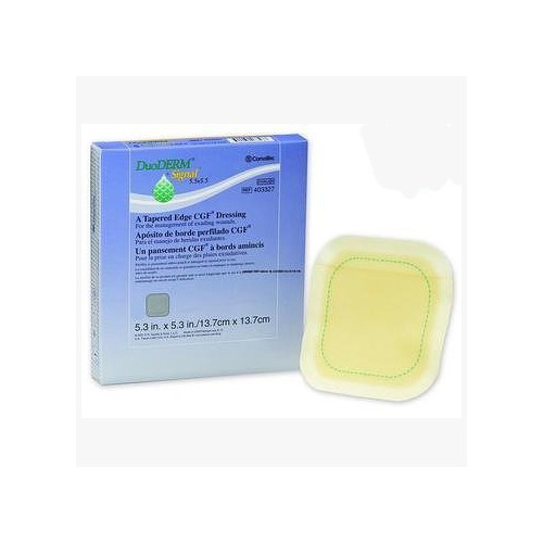 Convatec DuoDerm Signal Dressing 4" x 4" - 51403326 - Shoplet.com