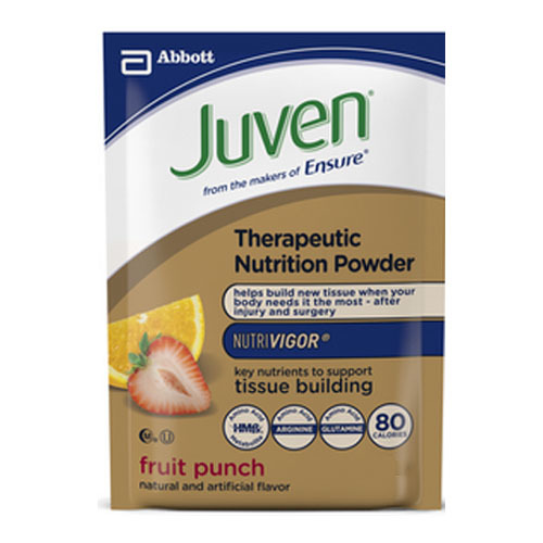 Abbott Nutrition Juven Therapuetic Nutrition Powder, Fruit Punch ...