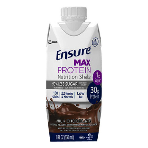Abbott Nutrition Ensure Max Protein, Milk Chocolate, Ready-to-Drink, 11 ...