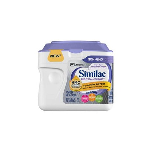 Abbott Nutrition Similac Pro-Total Comfort Infant Powder, Unflavored ...