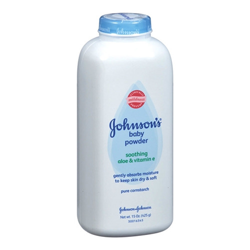 Johnson & Johnson Johnson's Baby Powder, Pure Cornstarch, 15 oz ...