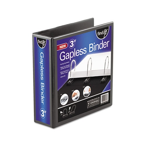 IDEASTREAM CONSUMER PRODUCTS Gapless Loop Ring View Binder - IDEFT07073 ...