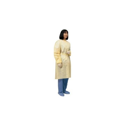 Cardinal Health Lightweight Isolation Gown, Yellow, Universal ...