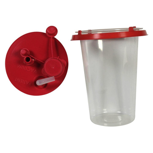 Cardinal Health Suction Canister Liner with Lid, 1000 cc - 5565651510 ...