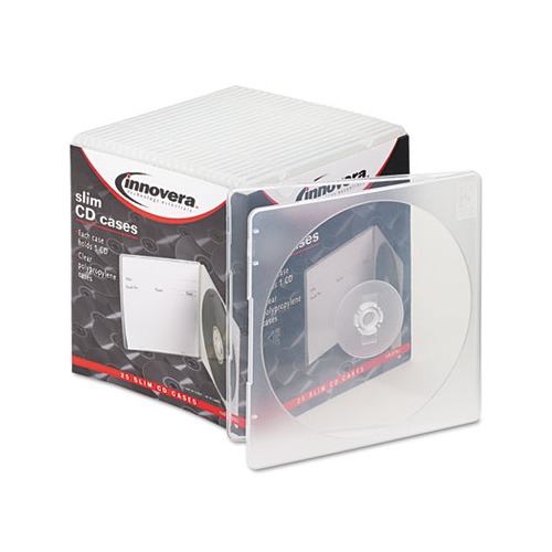 Innovera Slim CD Case - IVR81900 - Shoplet.com