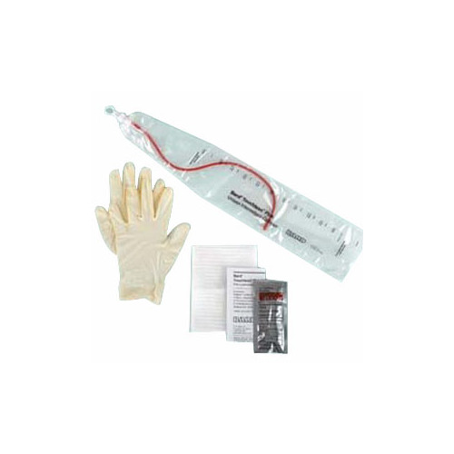 Bard Home Health Div TOUCHLESS Female Red Rubber Intermittent Catheter ...