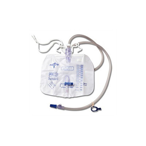 Medline Urinary Drainage Bag with Anti-Reflux Device 2,000 mL - 6015207 ...