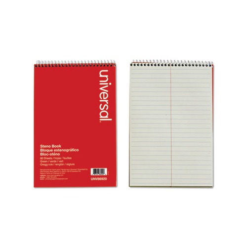 Universal Steno Books - UNV86920 - Shoplet.com