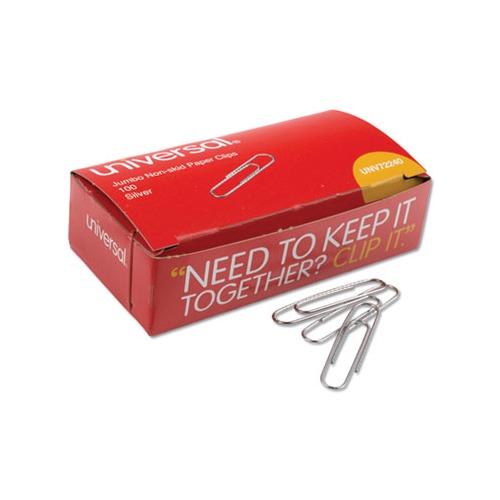 Universal Paper Clips - UNV72240 - Shoplet.com
