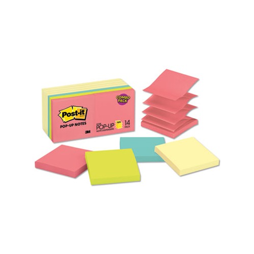 Post-it Original Pop-up Notes Value Pack - MMMR33014YWM - Shoplet.com