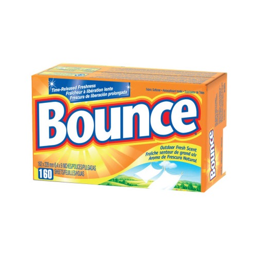 Procter Gamble Bounce Fabric Softener Sheets - PGC80168CT, 160 per box ...