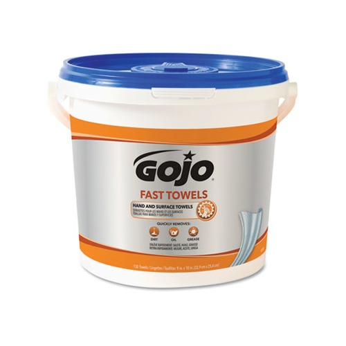 Gojo FAST TOWELS Hand Cleaning Towels - GOJ6298 - Shoplet.com