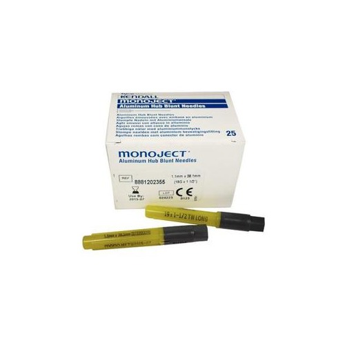 Cardinal Health-pr Monoject Blunt Cannula 19 Gauge x 1-1/2" - 61202355 - Shoplet.com