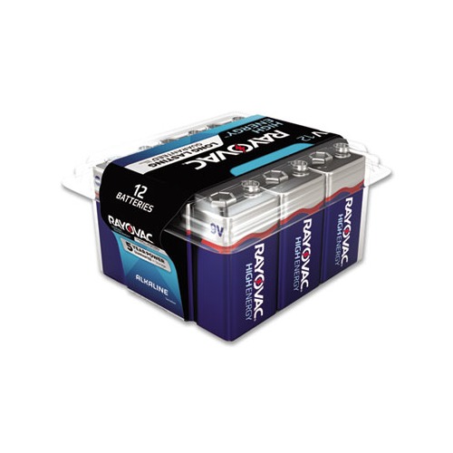 Ray-o-vac Alkaline 9V Batteries - RAYA160412PPK - Shoplet.com Ray-o-vac Alkaline 9V Batteries - RAYA160412PPK - Shoplet.com